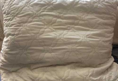 Одеяло и подушки бу (постельное белье)
