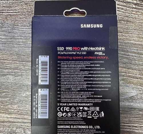 Твердотельный накопитель Samsung 970 EVO Plus 1 тб M.2 MZ-V7S1T0BW