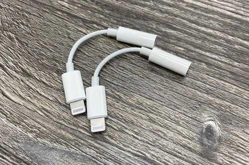 Переходник lightning на 3.5 оригинал
