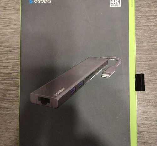 Док-станция Deppa adapter USB-C 7 in 1