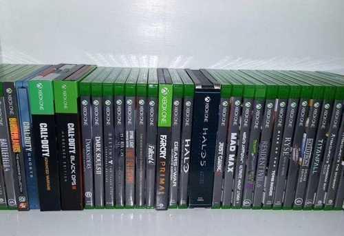 Большое количество игр на Xbox ONE Series