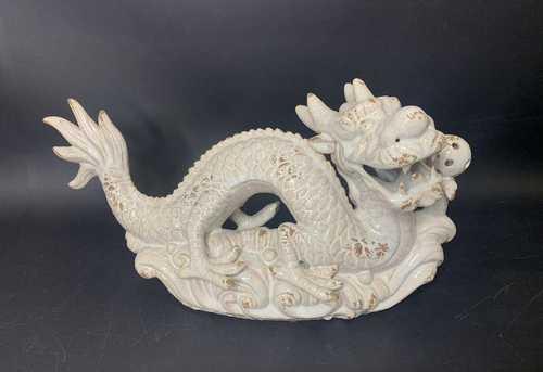 Китайский дракон керамика. символ 2024г