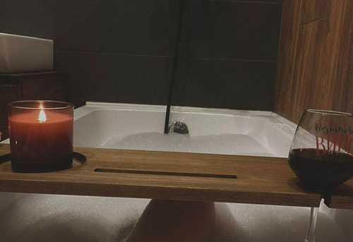 Столик на ванну, полка на ванну