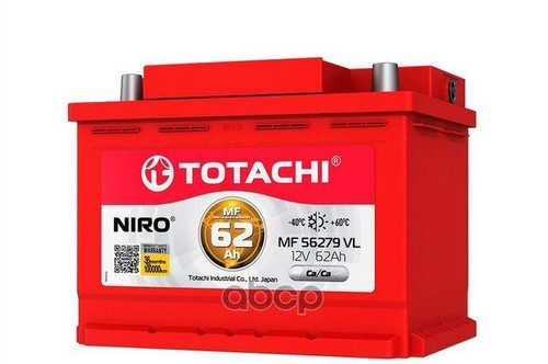 Акб totachi niro MF 56279 VL 62а/ч поляр. прям