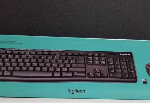 Беспроводная клавиатура / мышь logitech MK270