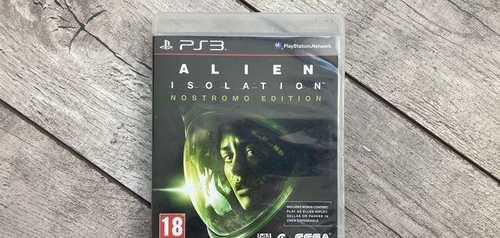 Alien Isolation Ps3 диск лицензия