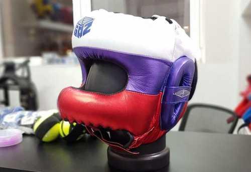 Боксерский шлем с бампером Gaz Fighting