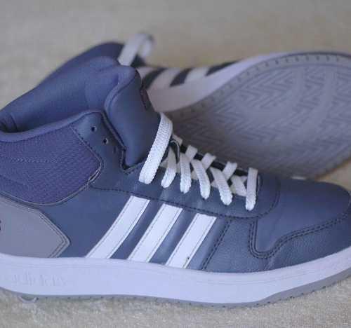 Новые утепл кроссовки Adidas из нат.кожи р 40