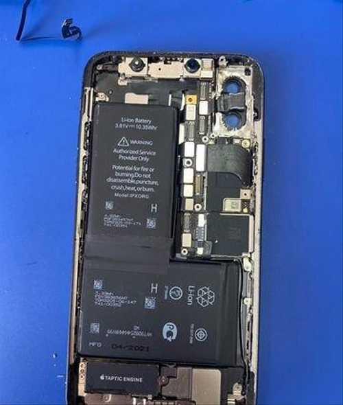 iPhone X по запчастям