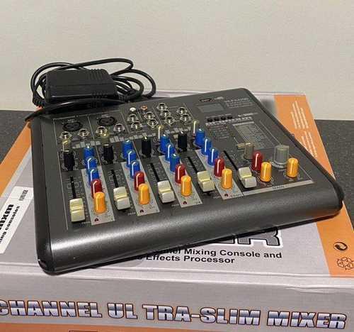 Микшерный пульт Pro MXM V6.FX/USB