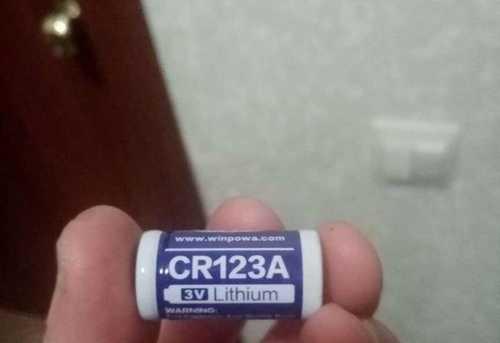Батарейки cr123a