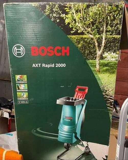 Садовый измельчитель bosch AXT Rapid 2000