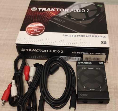 Внешняя звуковая карта Traktor audio 2