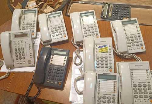 Телефоны Panasonic 9 шт KX-DT321, KX-TS2365