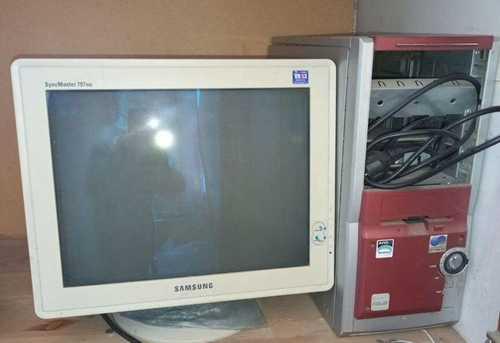Монитор и процессор для компьютера