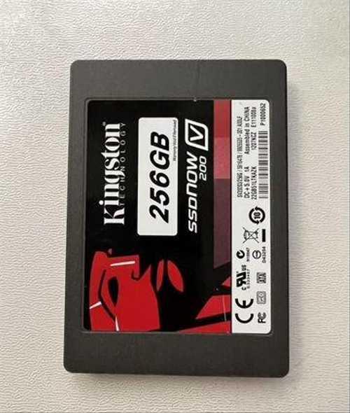 SSD Kingston ssdnow V200 256 Гб SV200S3