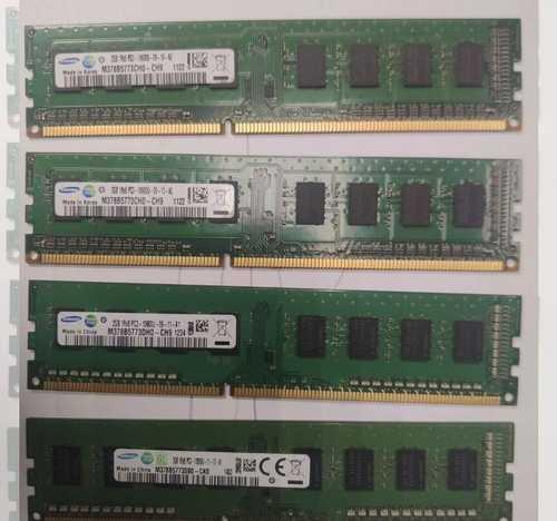 Оперативная память ddr3 4 gb и 2 gb