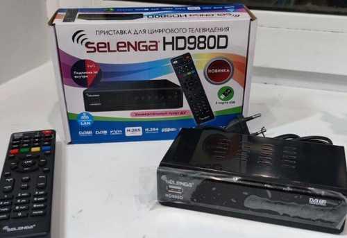 Тв-приставка DVB-T2 Selenga HD980D LAN