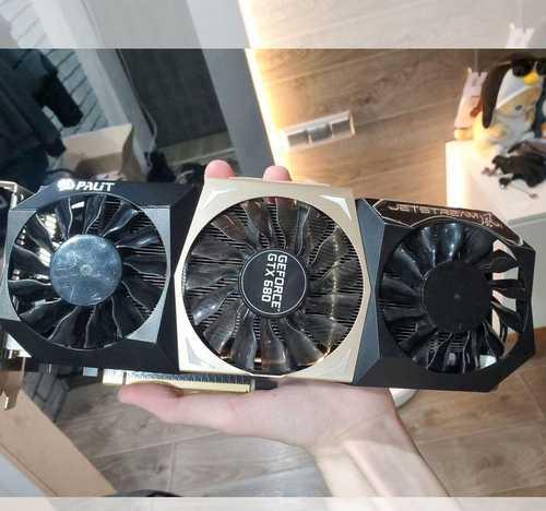 Видеокарта Palit gtx 680 jetstream 4gb