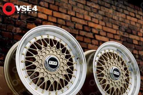 NEW # BBS RS R16 7J 4x100/114,3 Gold Machine Lip