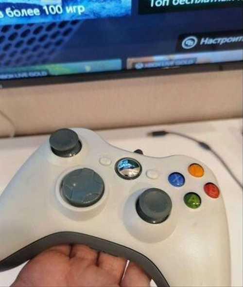 Джойстик xbox 360 проводной