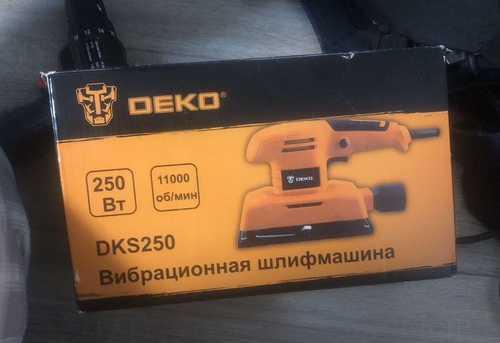 Машина шлифовальная deko dks 250