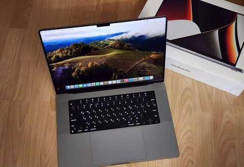 MacBook Pro 16 (2021), 1024 ГБ, M1 Max (10 ядер), RAM 32 ГБ, GPU 32-core