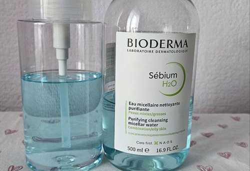 Bioderma мицелярная вода косметика пакетом
