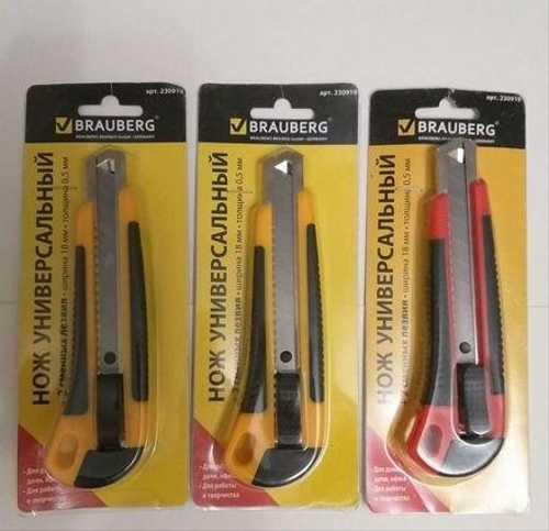 Новые универсальные ножи Brauberg