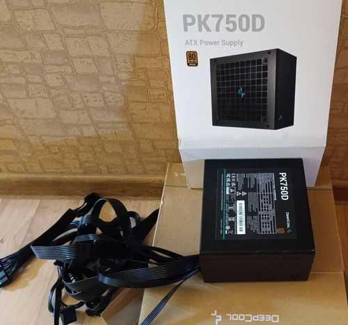 Блок питания Deepcool pk750d на гарантии