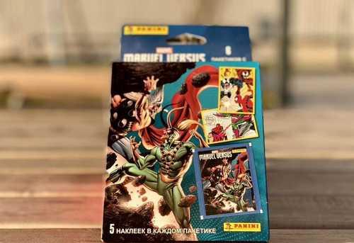 10 блистеров Marvel Versus Panini