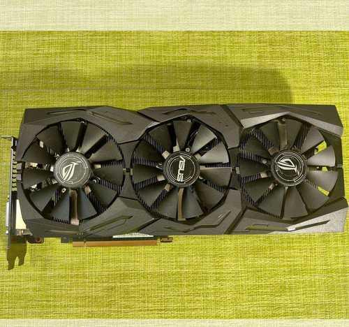Видеокарта asus gtx 1080Ti 11 gb Rog Strix