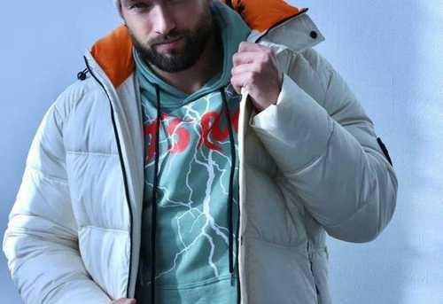 Зимняя куртка мужская Diesel (модный лук) + худи