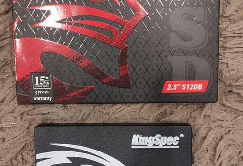 Ssd диск Kingspec SATA 512gb