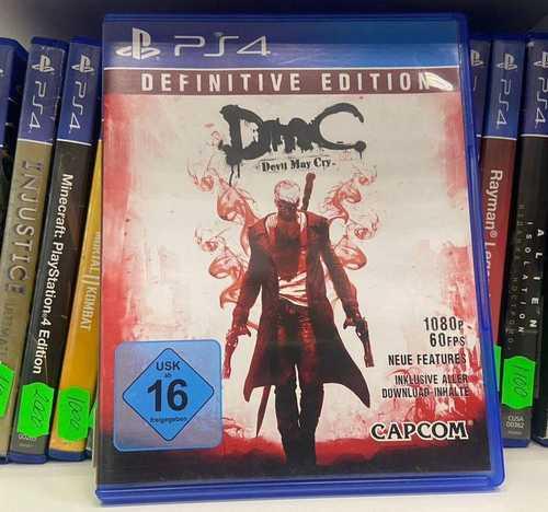 Уцен. DmC Devil May Cry Definitive Edition PS4 (resale)