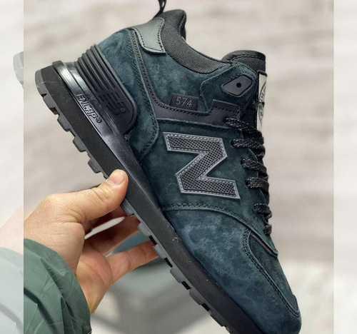 Кроссовки new balance 574 зимние