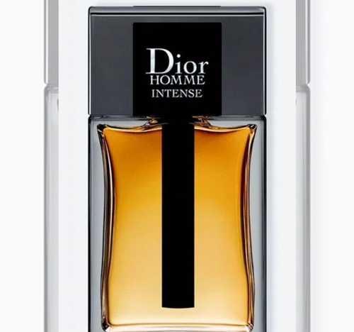 Парфюмерная вода dior homme intense