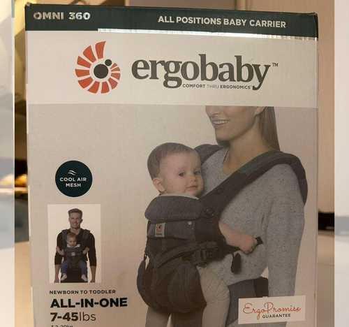 Эргорюкзак ergobaby omni 360