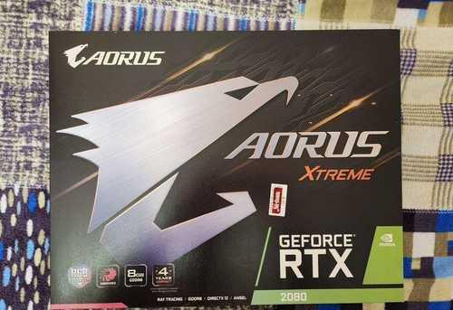 Видеокарта RTX 2080 Gigabyte Aorus 8GB