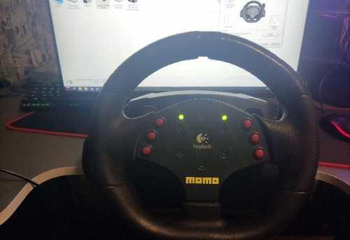 Игровой руль logitech momo racing 900