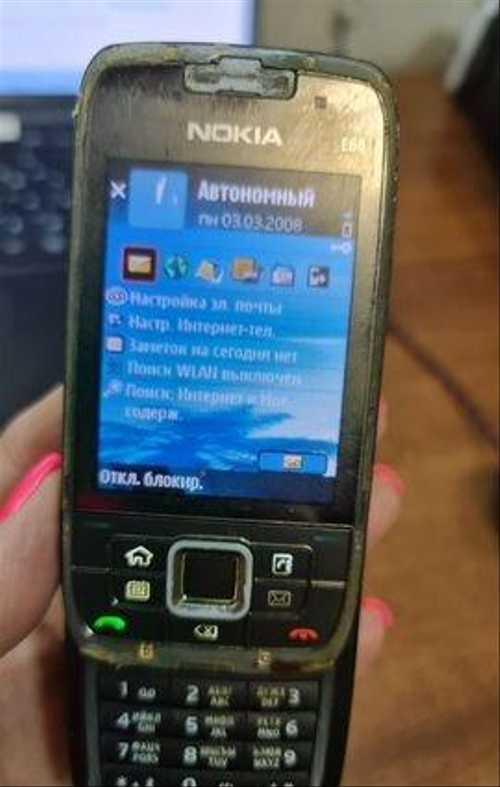 Nokia e66 RM-343 ориг, не работает динамик