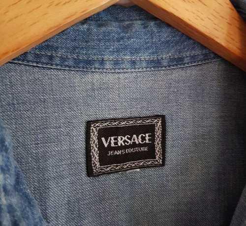 Versace Jeans Couture рубашка джинсовая