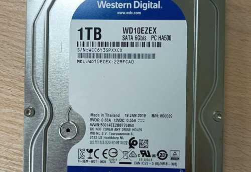 HDD WD10ezex 1Tb