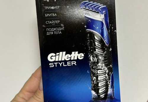 Триммер gillette styler 4в1, новые,оригинал