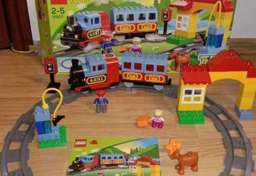 Lego duplo поезд 10507