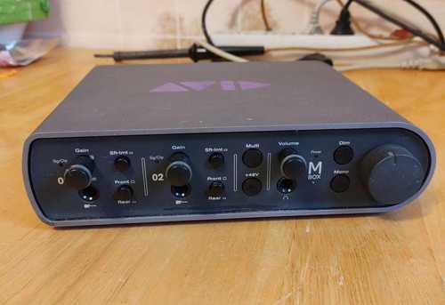 Звуковая карта Avid mbox3