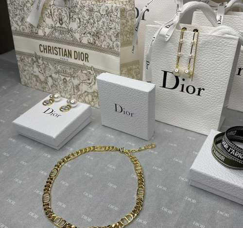 Christian dior колье чокер