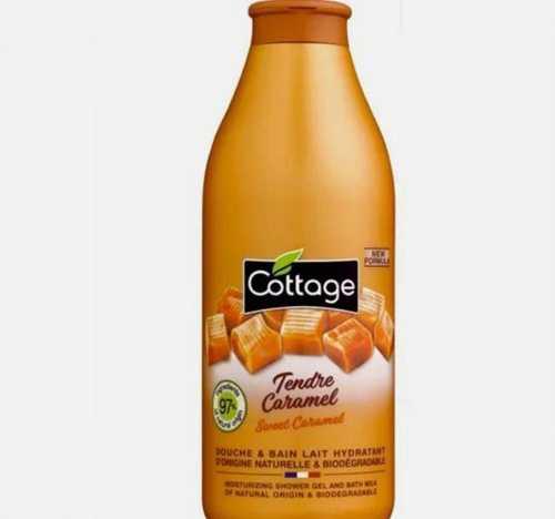 Гель для душа с карамелью cottage sweet caramel