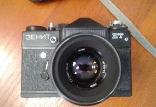 Фотоаппарат Зенит ет со вспышкой сэф-3М