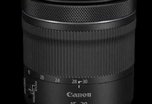 Canon rf 15-30mm f 4,5-6,3 stm